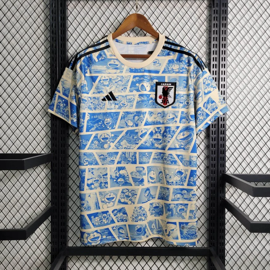 Japan Doraemon Edition Anime Football Jersey - COPYCATZ