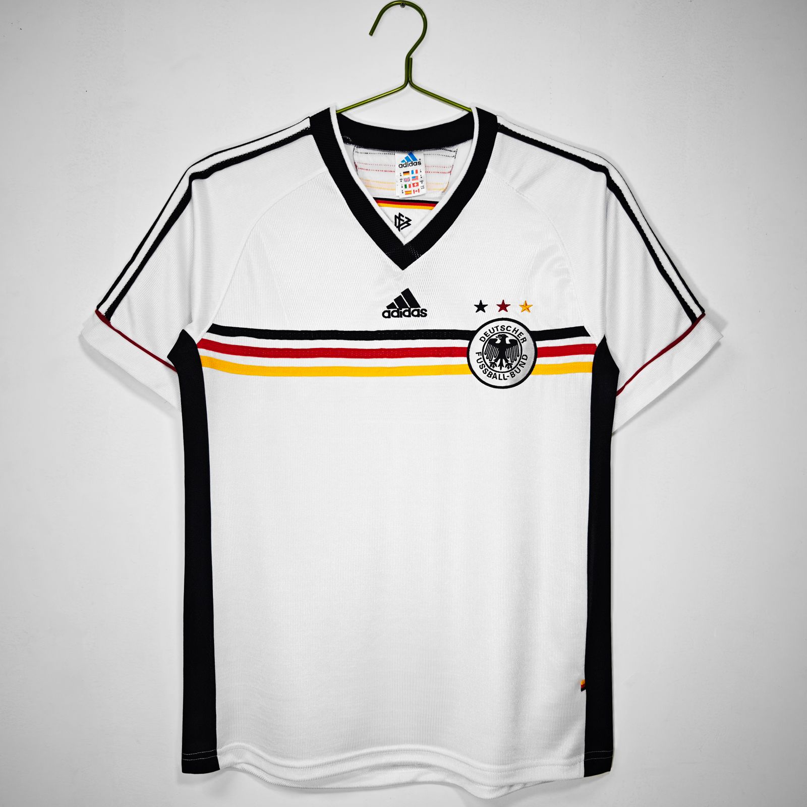Germany Home 1998 World Cup Retro Jersey